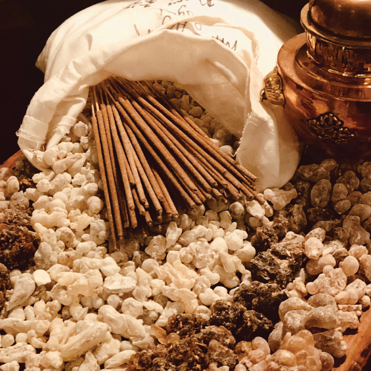 Natural Hojari Frankincense Incense Sticks Boswellia Sacra Oman